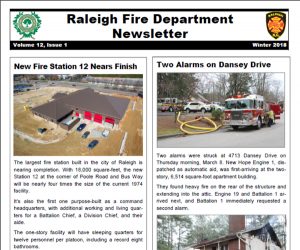 Raleigh Fire Department Newsletter – Winter 2018 – Legeros Fire Blog
