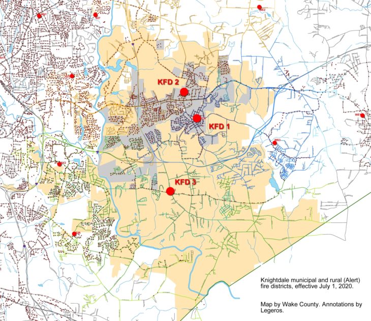 Eastern Wake Fire-Rescue Merges with Town of Knightdale – Legeros Fire Blog